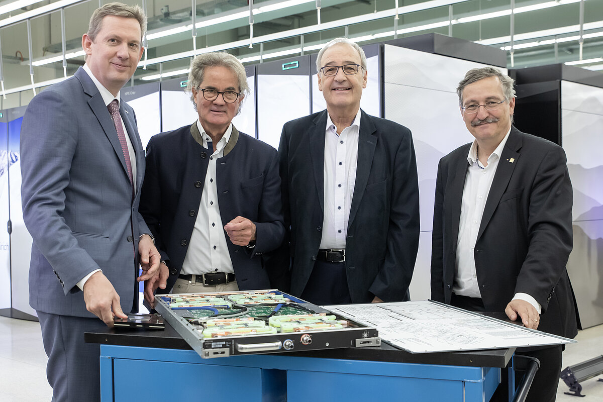 New research infrastructure: 'Alps' supercomputer inaugurated | CSCS